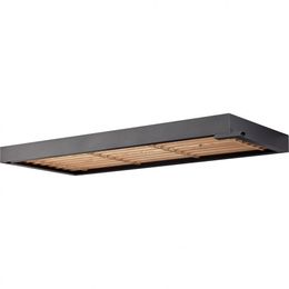 Gutta Rechteckvordach BS Timber-Line anthrazit, 200x90x12,5 cm