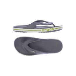 Crocs Damen Sandale, grau, Gr. 8