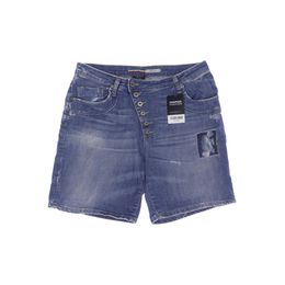 PLEASE Damen Shorts, blau, Gr. 38