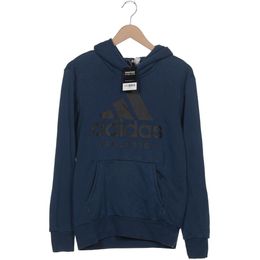 Adidas Damen Kapuzenpullover, blau, Gr. 38