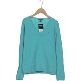 Tommy Hilfiger Damen Pullover, türkis, Gr. 36