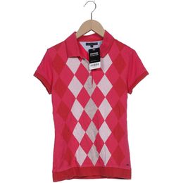 Tommy Hilfiger Damen Poloshirt, pink, Gr. 36