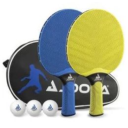 Tischtennisschläger Joola "VIVID Outdoor" bunt (schwarz, blau, grün)