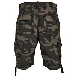 Stoffhose BRANDIT "Brandit Herren Urban Legend Cargo Shorts" Gr. L, US-Größen, grün (schwarzcamo) Herren Hosen