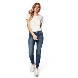 Röhrenjeans Mavi "ADRIANA" Gr. 31, Länge 38, blau (schwarz indigo str) Damen Jeans Enge