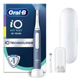 Elektrische Zahnbürste Oral-B "iO My Way", blau (ocean blau), Elektrozahnbürsten, iO Technologie