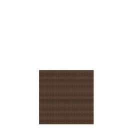 TraumGarten Sichtschutzzaun WEAVE Mocca Rechteck Sichtschutz, 88x88cm