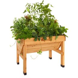 VegTrug Hochbeet Klassik, Natur 210 L, 103x76x80 cm