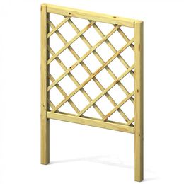 TraumGarten Rankgitter CORA rechteckig Rankhilfe Sichtschutz, 68 cm