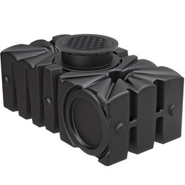 Aco Rain4me Flachtank Garten Basic Regenwassertank, 223x124x85 cm, 2000 L,liegend