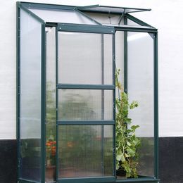 Vitavia Anlehngew&auml;chshaus Styx Tomatenhaus Smaragd, 4 mm, 69x131x182 cm (LxBxH),HKP (Hohlkammerplatten)