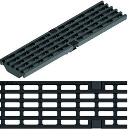 Aco Drainlock Designrost Freestyle Ray, DN 100, C 250 (25 to),Multiline und XtraDrain