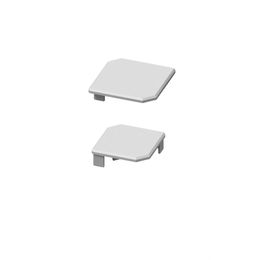 TraumGarten SYSTEM Ersatzteil Kappen-Set, Silber