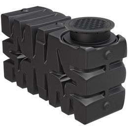 Aco Rain4me Flachtank Garten Plus Zisterne Regenwassertank, 223x85x124 cm, 2000 L,stehend