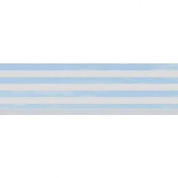 TraumGarten Sichtschutzzaun SYSTEM Dekorprofil Glas DELTA Silber, 15 cm