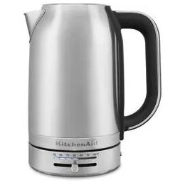 KitchenAid Wasserkocher "5KEK1701ESX Edelstahl", silber (edelstahlfarben), Wasserkocher