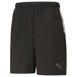 Trainingsshorts Puma "TEAMLIGA SIDELINE SHORTS" Gr. L, N-Gr, schwarz-weiß (Puma schwarz, Puma weiß), Herren, Obermaterial: 100% Polyester, unifarben, Hosen