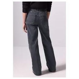 Weite Jeans STREET ONE STUDIO Gr. 26, Länge 30, grey washed Damen Jeans 5-Pocket-Style Bestseller