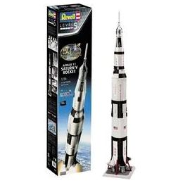 Modellbausatz Revell "Apollo 11 Saturn V Rocket" Modellbausätze bunt Kinder Jubiläumsset mit Basis-Zubehör; Made in Europe