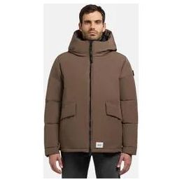 Winterjacke Khujo "Gero-YM" Gr. L (52), grau (taupe) Herren Jacken Warme Outdoorjacke mit Kapuze