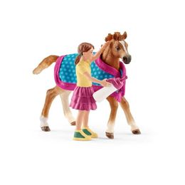 Schleich Foal with blanket