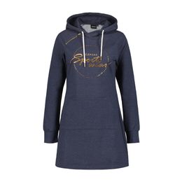 Icepeak Kleid 'VIRGINIA' Damen Gr&ouml;&szlig;e 42 dunkelblau / gold Winterkleid