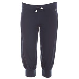 Sporthose WINSHAPE "WBE5" Gr. M, Normalgrößen, blau (night blue) Damen Hosen 34-Trainingshose