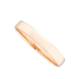 Trauring Firetti "Schmuck Geschenk Gold Hochzeit Ehering "LIEBE"" Fingerringe Gr. 16,5, ohne Brillant, Roségold 375, 3mm, rosegold (roségoldfarben) Made in Germany, wahlweise mit oder ohne Brillant