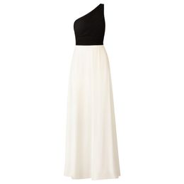 Kraimod Abendkleid Damen Gr&ouml;&szlig;e 36 hellbeige / schwarz Sommerkleid