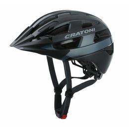Cratoni City Fahrradhelm Velo-X schwarz glanz