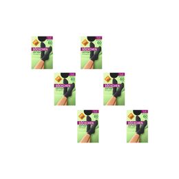 Nur Die Damen Sneakersocken S&ouml;ckchen Cotton 60 DEN 6er Pack