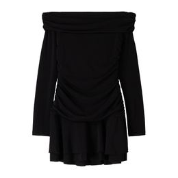 Bershka Kleid Damen Gr&ouml;&szlig;e 40 schwarz Winterkleid