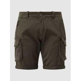 Alpha Industries Cargoshorts mit Stretch-Anteil