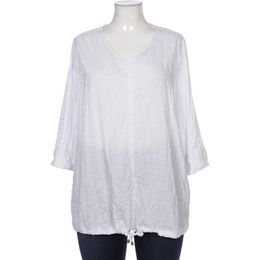 Ulla Popken Damen Bluse, weiß, Gr. 50