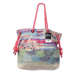 Desigual Damen Handtasche, blau, Gr.