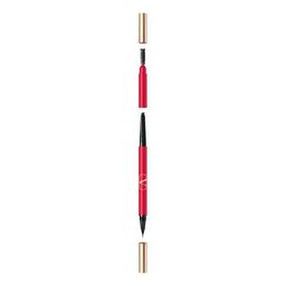 Valentino Make Up - Brow Trio - Augenbrauenstift Mit Dreifacher Spitze - Liner, Stift Und Bürste - brown 02