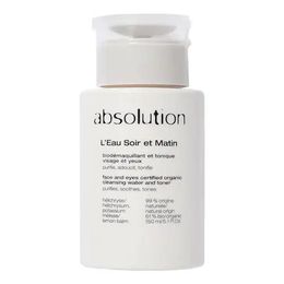 absolution - L'eau Soir Et Matin - Bio-demake-up Remover And Tonic For Face And Eyes - L'eau Soir Et Matin 150Ml