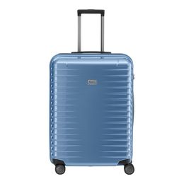 TITAN® Hartschalen-Trolley TITAN "LITRON, verschiedene Größen und Farben" Gr. B/H/T: 40cm x 55cm x 23cm, blau (eisblau) Koffer Hartschalen-Koffer Made in Germany mit 10 Jahren Herstellergarantie