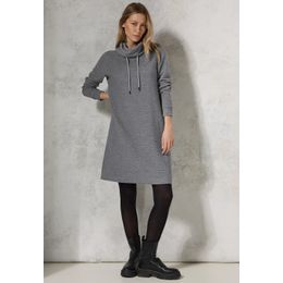 Strickkleid Cecil Gr. L (42), US-Größen, platinum grey mel. Damen Kleider mit Streifen