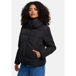 Winterjacke Marikoo "Jalliaa", Damen, Gr. M, schwarz, Obermaterial: 100% Polyester; Innenseite: 100% Polyester, Jacken Winterjacke, mit sch&ouml;nem Steppdesign