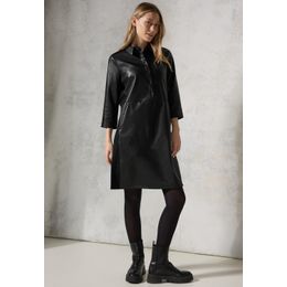 Blusenkleid Cecil Gr. L (42), US-Größen, schwarz Damen Kleider mit Eingrifftaschen