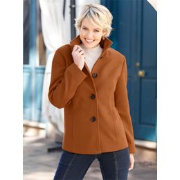 WITT Damen Jacke mit Schmuckkn&ouml;pfen, cognac, Gr&ouml;&szlig;e 44
