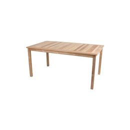 Garden Pleasure Teak Gartentisch Solo 160x90 Garten Holz Esstisch Tisch Möbel