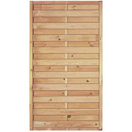 TETZNER & JENTZSCH T&J Sichtschutzzaun Maxi-Massiv Sichtschutz Lamellenzaun, 100x180 cm