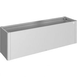BioHort Pflanzbeet Belvedere silber-metallic, 200, Midi (61 cm)