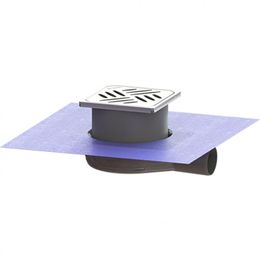 Kessel Bodenablauf Der Ultraflache 54 DN 50 Designrost, ohne Lock & Lift