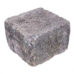 EHL Gartenmauer Mauersystem CityAntik grau-anthrazit nuanciert Mauerstein, 20x20 cm
