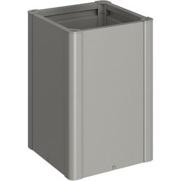 BioHort Pflanzbeet Belvedere quarzgrau-metallic, 50, Maxi (77 cm)
