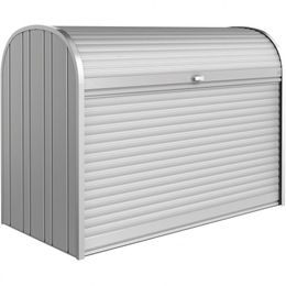 BioHort StoreMax Rollladenbox silber-metallic, 190 (190x136x97 cm)