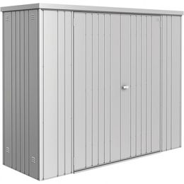 BioHort Geräteschrank silber-metallic, 230 (227x83 cm)